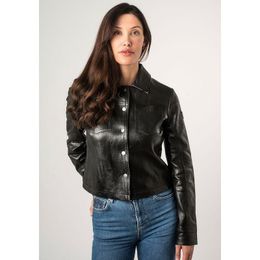 Mauritius Lederjacke »MWLefei« mit Brusttaschen black XL