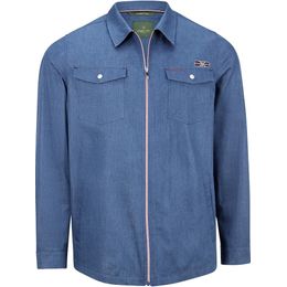 CHARLES COLBY Jacke 'Sir Reeves' Herren Größe XXXL/4XL taubenblau