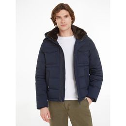Tommy Hilfiger Steppjacke &raquo;ROCKIE UTILITY HOODED JACKET&laquo; mit Kapuze Desert Sky S S Kurzjacke von Tommy Hilfiger
