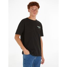 Tommy Jeans T-Shirt »TJM REG COLOR POP TJ NYC TEE« Black XXL XXL T-Shirt von Tommy Jeans