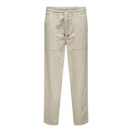 Only & Sons ONLY & SONS Stoffhose &raquo;ONSSINUS LOOSE 0194 PANT&laquo; silver lining M - N-Gr N-Gr M Stoffhose von Only & Sons