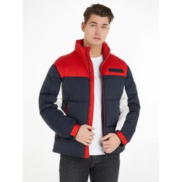 Tommy Hilfiger Steppjacke »NEW YORK PUFFER JACKET« Rwb Colourblock XL XL Stilvoll und dennoch warm: Mit der Steppjacke von Tommy Hilfiger durch...