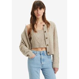 Levi's LEVI'S Cardigan »PRIMROSE CABLE CARDIGAN« mit Muster OATMEAL HEATHER MARLED VANILLA MN-90194 XS (34) XS (34) Strickjacke PRIMROSE CABLE CARDIGAN...