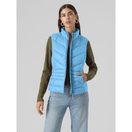 V&eacute;ro Moda VERO MODA Steppweste &raquo;VMSORAYASIV SHORT WAISTCOAT BOO&laquo; Blue Jasper XS XS Pufferweste von Vero Moda