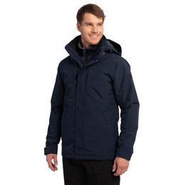 Icepeak Funktionsjacke »ALSTON« mit Kapuze mit Logoschriftzügen an der Kapuzenkordel blue 56 56 Funktionsjacke von Icepeak