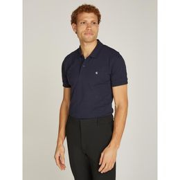 Calvin Klein Jeans Poloshirt »CK EMBRO BADGE SLIM POLO« mit Logopatch Night Sky L L Poloshirt von Calvin Klein Jeans
