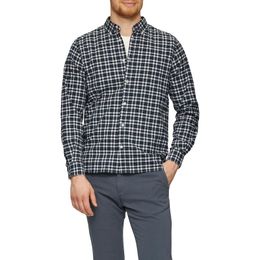s.Oliver Karohemd mit Karo Muster white blue check S - N-Gr N-Gr S Hemd von s.Oliver