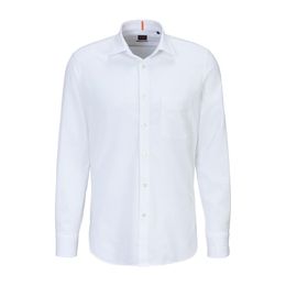 BOSS Orange Langarmhemd &raquo;Remiton&laquo; mit Brusttasche White100 XL - N-Gr N-Gr XL Regular fit f&uuml;r bequemen Tragekomfort