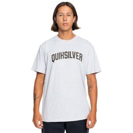 Quiksilver T-Shirt »Scholarship« Athletic Heather XXL XXL Stoff: Baumwoll-Jersey-Stoff [160 g/m2]