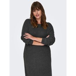 Only CARMAKOMA Strickkleid »CARIBI LS STRUCTURE O-NECK DRESS CC KNT« Dark Grey Detail:MELANGE XL - N-Gr N-Gr XL Pflegeleichtes Material: Einfache...