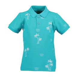 Blue Seven Poloshirt LAGUNE PALME ORIG 116 116 L&auml;ssiges Poloshirt von Blue Seven