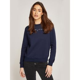 Tommy Jeans CURVE Sweatshirt &raquo;TJW REG LINEAR CREW EXT&laquo;, in Gro&szlig;en Gr&ouml;&szlig;en mit Logoschriftzug Dark Night Navy 6XL (52) 6XL (52) Sweater von Tommy...