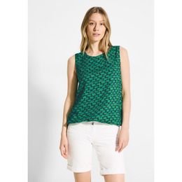 Cecil Blusentop mit All-Over Print fresh apple green XXL (46) XXL (46) Blusentop von Cecil