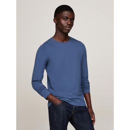 Tommy Hilfiger Langarmshirt &raquo;STRETCH SLIM FIT LONG SLEEVE&laquo; aus Baumwollstretch Aegean Sea M M Schmale Passform und Langarm-Design, ideal um deine...
