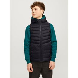 Jack & Jones JACK & JONES JUNIOR Steppweste &raquo;JJESPRINT PUFFER BW HOOD NOOS JNR&laquo; Black 164 164 Praktische Weste von Jack & Jones Junior f&uuml;r Jungen