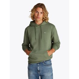 Tommy Jeans Sweatshirt »TJM REG S FLAG HOODIE« mit bestickten Markenlogo auf Brusthöhe Aruba Green XXL XXL Sweatshirt von Tommy Jeans