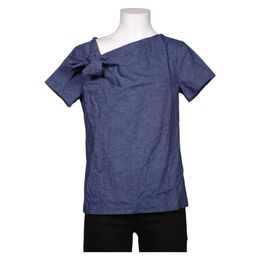 LANDS' END Lands&lsquo; End Bluse Damen Gr&ouml;&szlig;e XS Second Hand blau