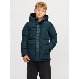 Jack & Jones JACK & JONES JUNIOR Steppjacke »JCOSPEED PUFFER SN JNR« mit Kapuze Magical Forest 128 128 Steppjacke von Jack&Jones Junior
