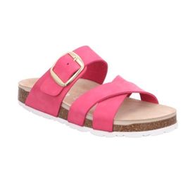 Rohde Pantolette »Elba«, Keilabsatz, Sommerschuh, Schlappen mit Schnallenverschluss pink 43 43 Sommerliche Pantolette mit weichem Gehkomfort