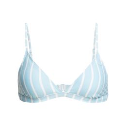 Roxy Triangel-Bikini-Top »Into the Sun« Cool Blue S Linea Stripe L - Cup B Cup B L Stoff: Weicher, ,...