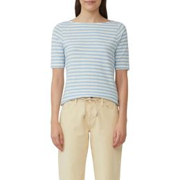 s.Oliver T-Shirt mit Streifen Muster PASTELL BLUE STRIPE 38 38 T-Shirt von s.Oliver Red Label