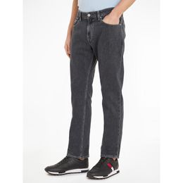 Tommy Jeans 5-Pocket-Jeans »Ryan Regular Straight« Denim Black 33 - Länge 32 Länge 32 33 5-Pocket Jeans von Tommy Jeans
