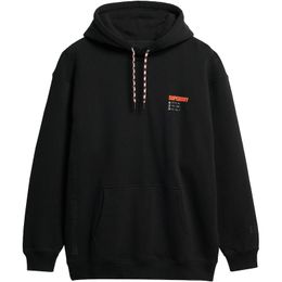 Superdry Kapuzensweatshirt »UTILITY SPORT LOGO LOOSE HOOD« Black 3XL 3XL Cooler Hoodie von Superdry