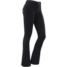 Freddy Leggings »WRUP MINI-FLARE REGULAR« mit Lifting & Shaping Effekt Black S (36) - N-Gr N-Gr S (36) Leggings WRUP47RF429 von Freddy mit Lifting...