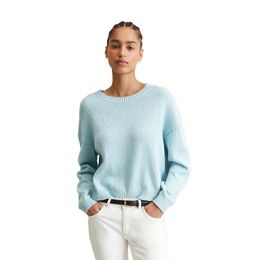 Marc O'Polo MARC O'POLO DENIM Strickpullover Blue Fog M M Rundhalspullover von Marc O'Polo Denim