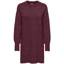 Only Strickkleid »ONLJADA LS BALLOON O-NECK DRESS BF KNT« Winetasting Detail:Melange XS (34) - N-Gr N-Gr XS (34) Relaxed Fit: Bequeme Passform, die...