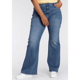 LEVI'S® PLUS LEVI'S PLUS Bootcut-Jeans »726 PL HR FLARE« mid blue denim wash 24 (56) - Länge 30 Länge 30 24 (56) Bootcut-Jeans von Levi's Plus
