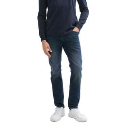 Tom Tailor Denim Straight-Jeans »AEDAN« im klassischen 5-Pocket-Stil mid stone blue black denim 36 - Länge 34 Länge 34 36 Jeans von Tom Tailor Denim