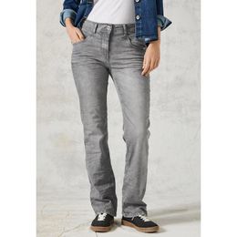 Cecil Slim-fit-Jeans »Style Toronto« im Bootcut Fit mid grey wash 26 - Länge 32 Länge 32 26 Jeans für Damen von Cecil