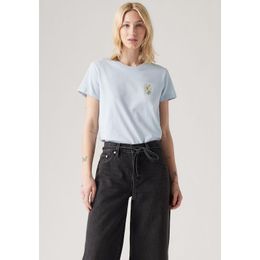 Levi's LEVI'S T-Shirt »THE PERFECT TEE« mit Blumen Print POPPY HIGHWAY NIAGARA MIST L (40) L (40) T-Shirt THE PERFECT TEE von Levi's