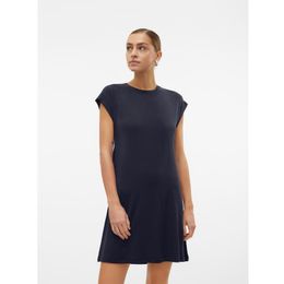 Véro Moda VERO MODA Minikleid »VMAVA SL KNEE DRESS JRS NOOS« Sommerkleid Night Sky S - N-Gr N-Gr S Elastisches Material aus 95% Lyocell und 5% Elasthan,...