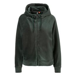 Ragwear Kapuzensweatjacke »CORDULY« weiche Nickiware PINE GREEN M (38) M (38) Vegan, von PETA verifizierte Sweatshirtjacke von Ragwear