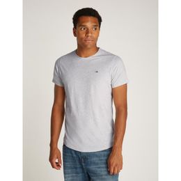 Tommy Jeans T-Shirt &raquo;TJM SLIM JASPE C NECK&laquo; Silver Grey Htr XL XL T-Shirt von Tommy Jeans Menswear