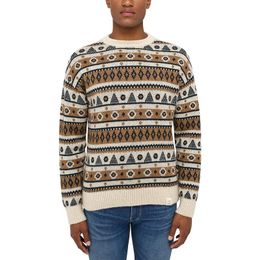 Mustang Strickpullover &raquo;Emil C Norw&laquo; carbon 3XL 3XL Strickpullover von Mustang
