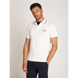 Tommy Hilfiger Poloshirt &raquo;LEFT CHEST GRAPHIC REG POLO&laquo; White L L Poloshirt von Tommy Hilfiger Menswear