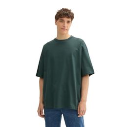 Tom Tailor Denim T-Shirt im Oversize-Fit dark gable green S S Oversize-Shirt von Tom Tailor Denim