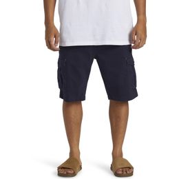 Quiksilver Bermudas »Crucial Battle Cargo« Dark Navy 36XL 36XL Material: Gepeachter Twill-Stoff aus Baumwolle