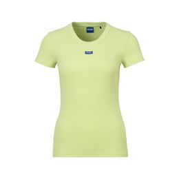 HUGO BLUE T-Shirt »Easy Tee« mit HUGO Aufnäher Bright Green 329 S S Shirt von HUGO Blue Womenswear