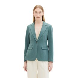 Tom Tailor Jerseyblazer mit einem Knopf sea pine green 42 42 Klassischer Blazer von Tom Tailor