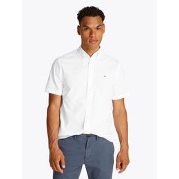 Tommy Hilfiger Kurzarmhemd »FLEX POPLIN SOLID S/S SHIRT« Optic White XL - N-Gr N-Gr XL Kurzarmhemd von Tommy Hilfiger Menswear