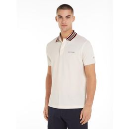 Tommy Hilfiger Poloshirt »GIFTING POLO RWB COLLAR REG POLO« Streifen an Kragen und Bündchen Ivory Petal XXL XXL Poloshirt von Tommy Hilfiger