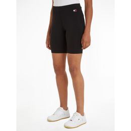 Tommy Jeans CURVE Radlerhose »TJW BADGE CYCLE SHORT EXT« Große Größen Black 4XL - N-Gr N-Gr 4XL Radlerhose von Tommy Jeans Curve
