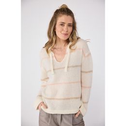 LIEBLINGSSTÜCK LIEBLINGSSTÜCK Strickpullover »TacitaL« mit Streifen hellbeige gestreift 42 42 Pullover mit trendigen Streifen von Lieblingsstück