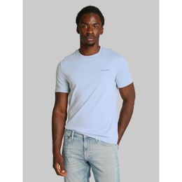 Calvin Klein T-Shirt »CP-LINEAR BOX LOGO T-SHIRT« in Unifarbe Zen Blue L L T-Shirt von Calvin Klein