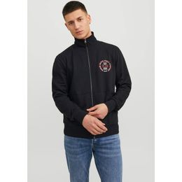 Jack & Jones JACK & JONES Sweatjacke &raquo;JJ JJANDY SWEAT ZIP HIGH NECK&laquo; black S S Mit Stehkragen