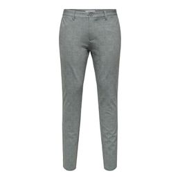 Only & Sons ONLY & SONS Chinohose »ONSMARK SLIM CHECK 020919 PANT NOOS« Iceberg Green 33 - Länge 32 Länge 32 33 Stylische Chino Hose von Only & Sons